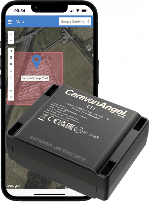 Caravan Angel (CT1) Caravan Tracker - up to 4 years battery life ...