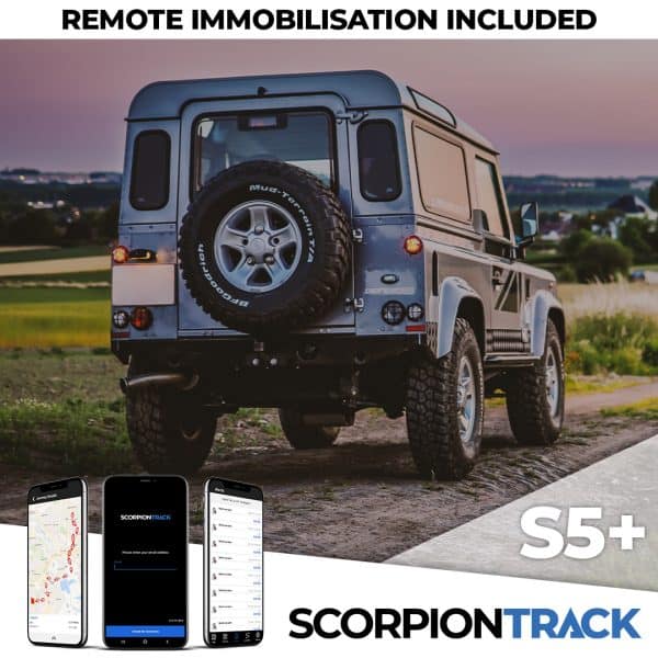 SCORPION S5+ Insurance Approved Tracker with immobilisation | iTrack ...