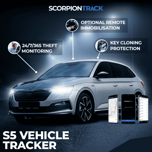 SCORPION S5 Insurance Approved Tracker | iTrack GPS Trackers